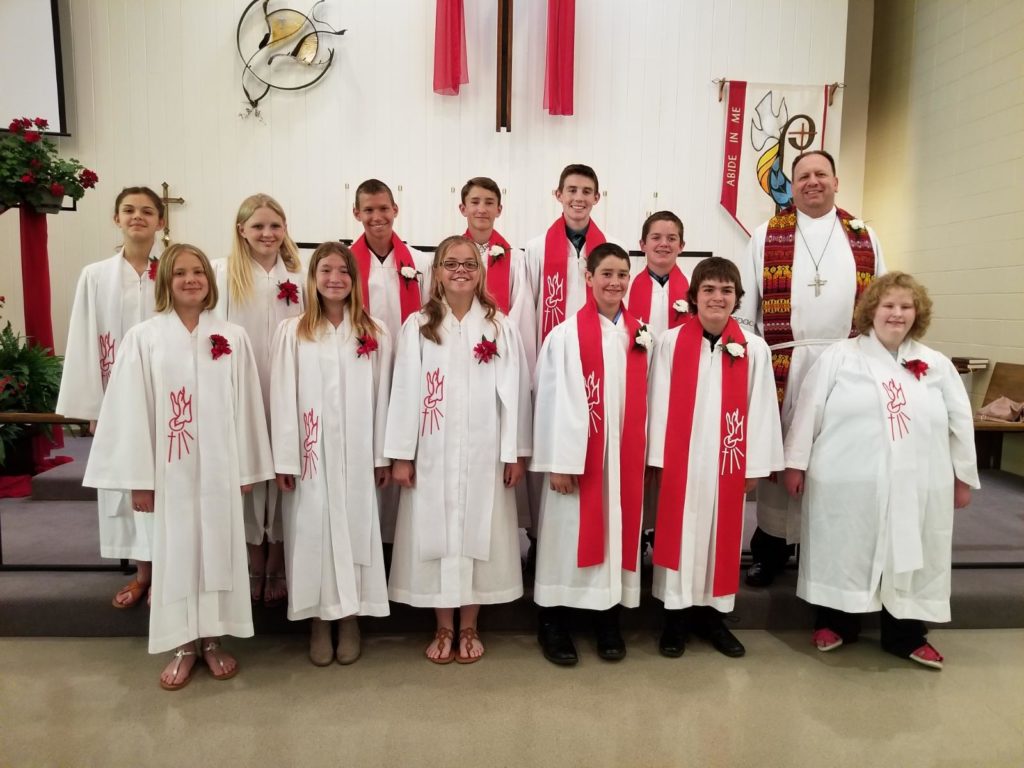 Congratulations to the 2019 Confirmation Class – Bethany Lutheran